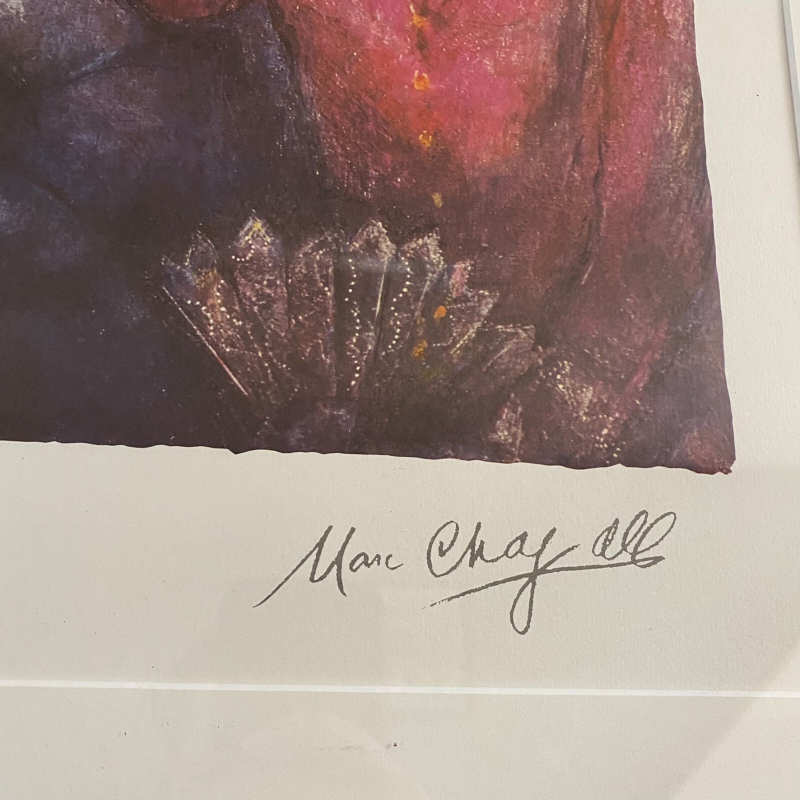Marc Chagall Rare Lithograph Numbered Autor D'elle (Around Her) Custom ...