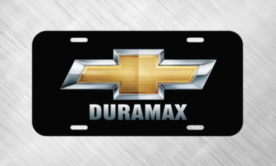 New For Duramax Truck License Plate Auto Car Tag FREE SHIP Silverado ...