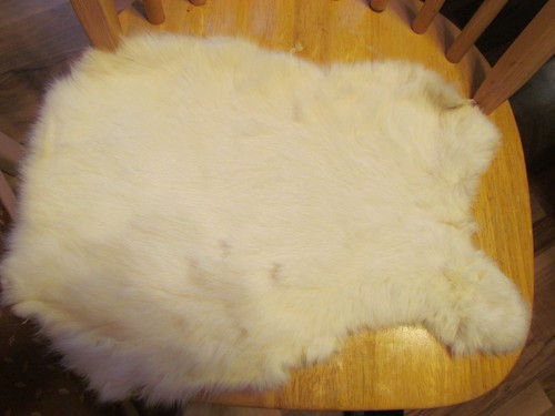 RABBIT FUR PELTS TANNED EXCELLANT FOR CRAFTS SEWING FREE SHIPPING 6 OR ...