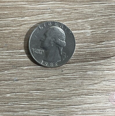 1982 P quarter - Error Coin - Filled in Mint Mark - Rare - #35 | eBay