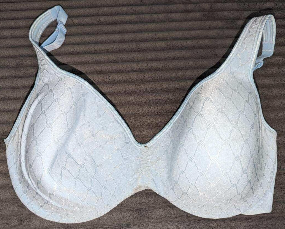 2 OLGA WARNER'S BRAS No Side Effects Jacquard Seamless Contour Full ...