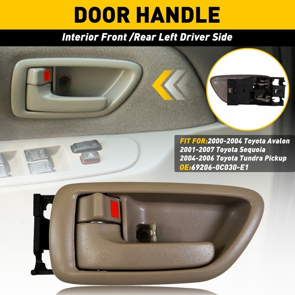 For Sequoia Toyota Inside Door Avalon Handle Trim Driver Beige Left ...
