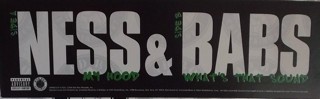 E. Ness & Babs, My Hood / What's That Sound, (12", Promo), VG+ ...