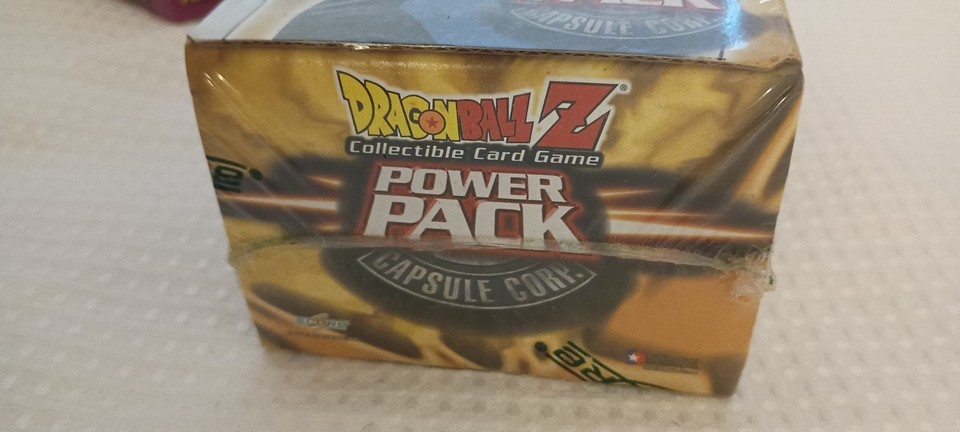 🔹 Dragon Ball Z CCG Power Pack Sealed Box Score 2002 Capsule Corp ...