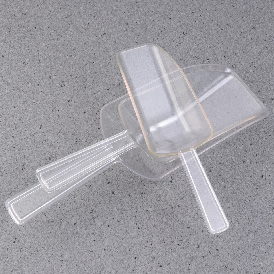3 Pcs Multi-purpose Plastic Scoop Protein Powder Scoops Measuring Cup ...
