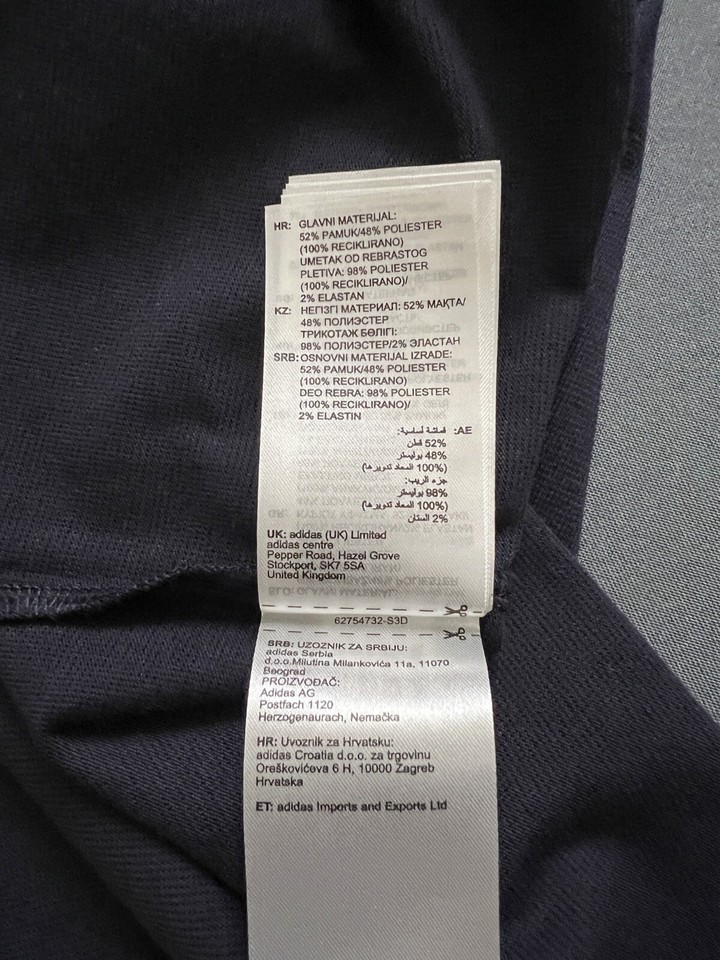 ARSENAL JERSEY 24/25 ORIGINALS 3 STRIPES SOCCER T-SHIRT ADIDAS IY0053 ...