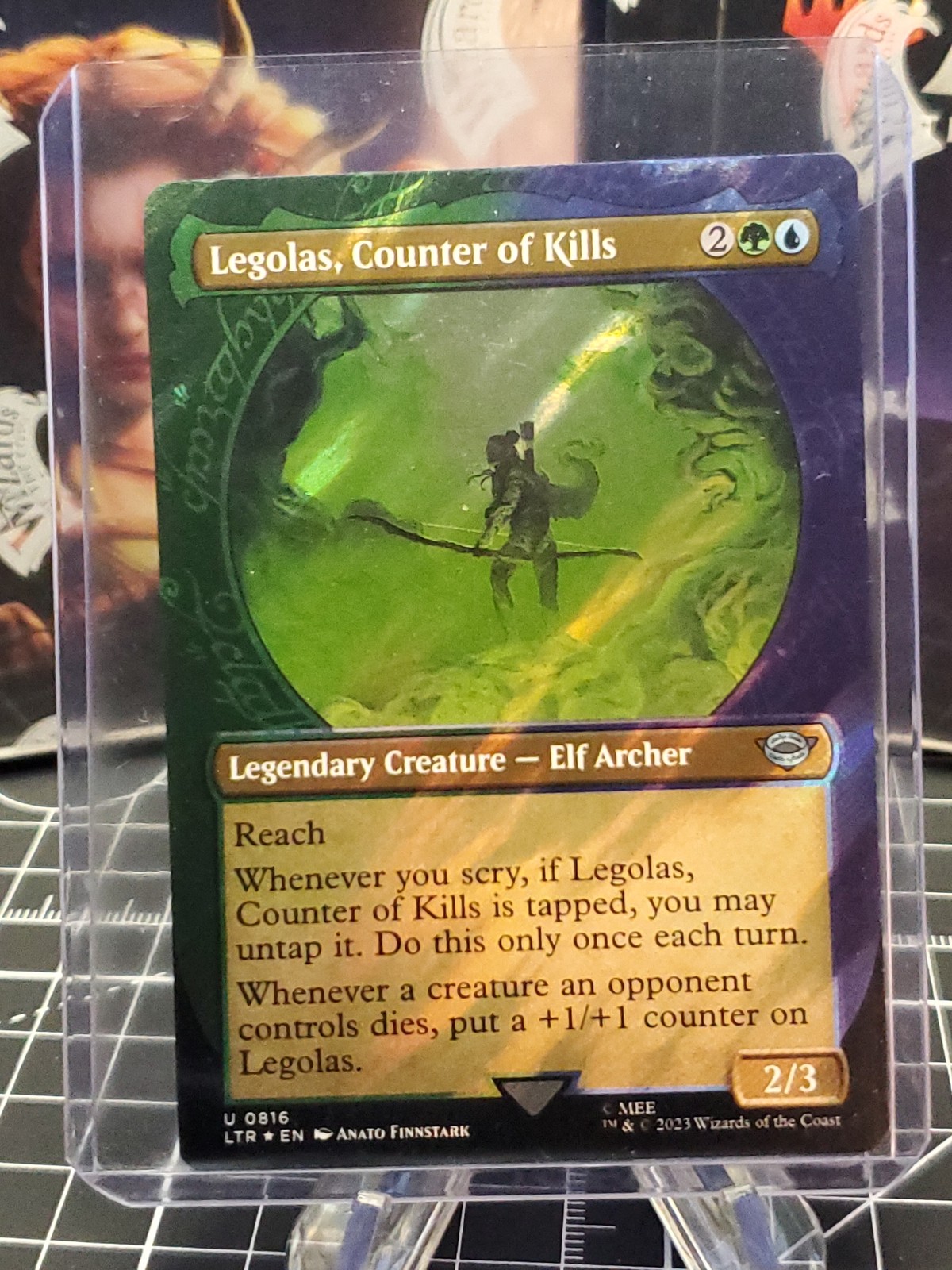 FOIL MTG Legolas, Counter of Kills (Showcase) Universes Beyond - NM | eBay