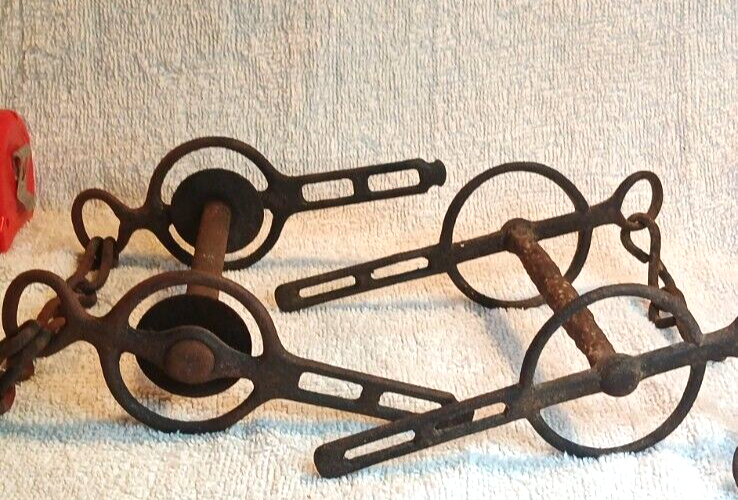 Antique / Vintage Draft Horse Bits Qty-2 | eBay