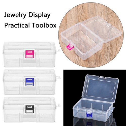 Practical Toolbox Plastic Container Box Screw Storage Cases Jewelry ...