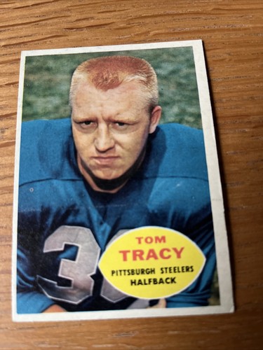 1960 Topps Football Tom Tracy #95 Pittsburgh Steelers EX-NEAR MINT | eBay