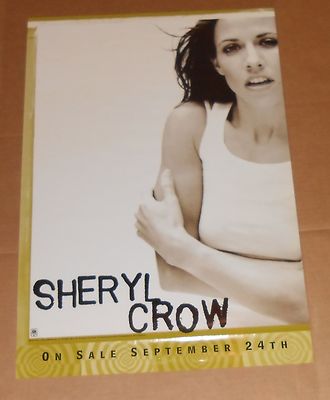 Sheryl Crow Poster Original 1996 Promo 26x18 | eBay