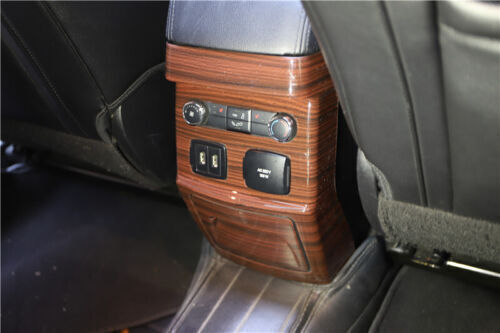 For Ford Explorer 2016-2019 Wood Grain Rear Air Outlet Vent Panel Cover ...