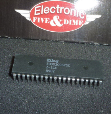 Z0803006PSC ZILOG Serial I/O Controller, 2 Channel 0.25MBps PDIP40 IC ...