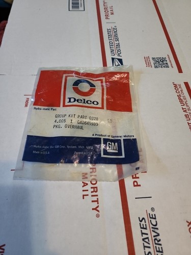 Transmission Kit Number 8645980 Includes PN's 8616504, 8620318, 8656613 ...