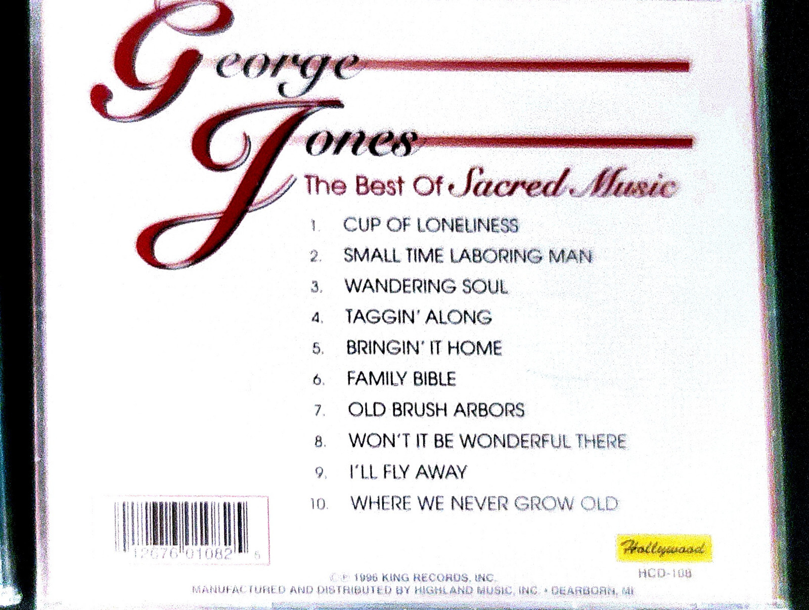 Choice of MORE THAN SHOWN: George Jones, Pitney, Conway Twitty Cds! NEW ...