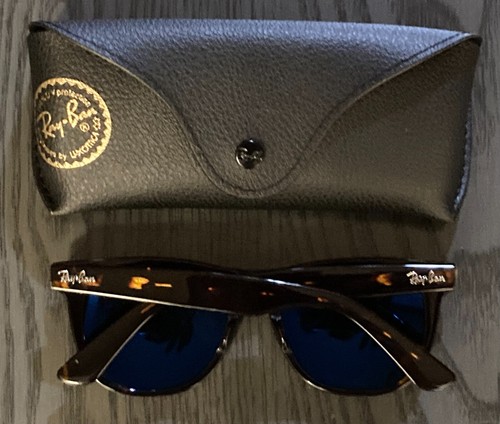 Ray Ban RB2140 Wayfarer Classic Tortoiseshell Unisex 54mm Polarized ...