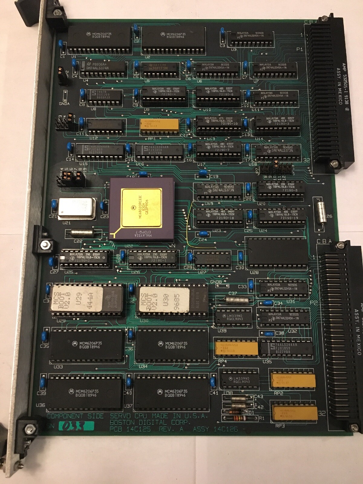 Boston Digital 14C125 Servo CPU Board for sale online | eBay