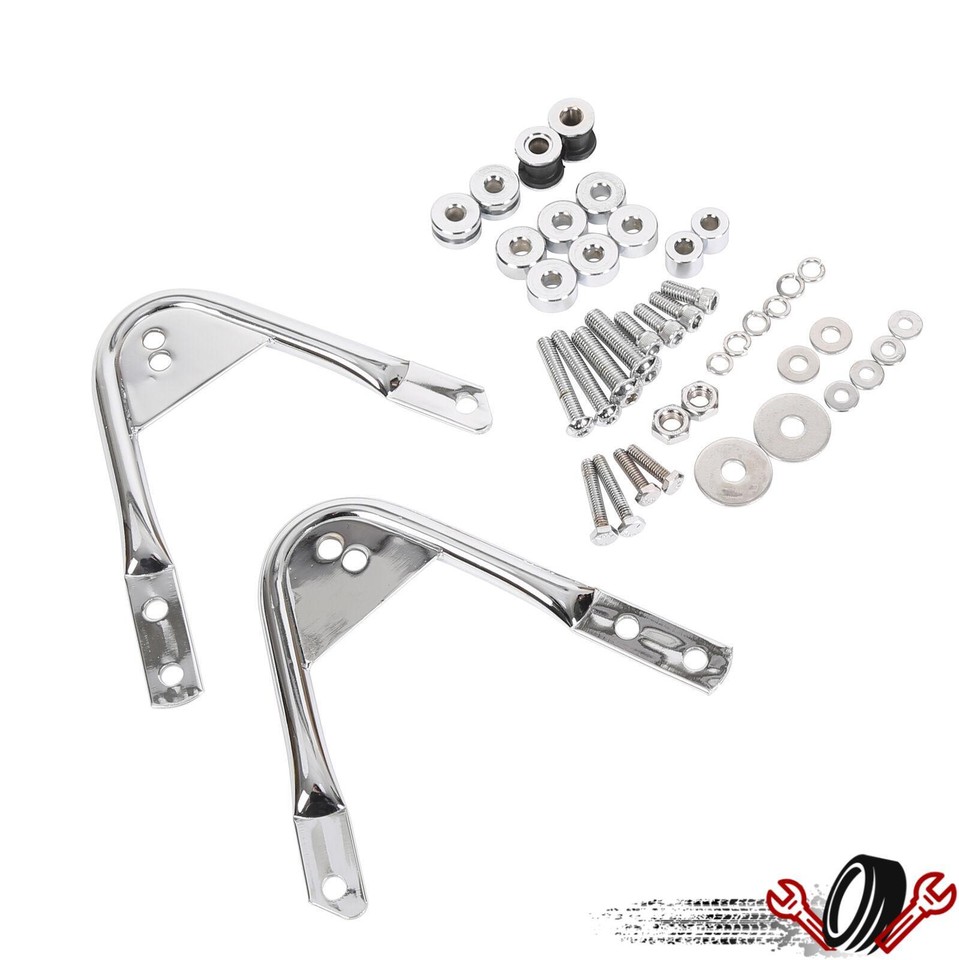 Luggage Trunk Mount Rack Docking Hardware Kit For Harley Touring Road ...