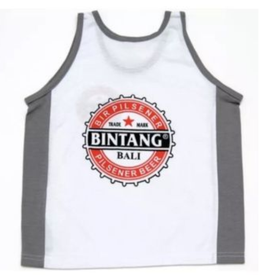 BINTANG SINGLET BALI BEER - ASSORTED COLOURS & SIZES - XS S M L XL 2XL ...