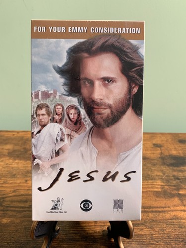 SEALED Jesus VHS, 2000 2-Tape Set EMMY SCREENER FYC- Jeremy Sisto CBS ...