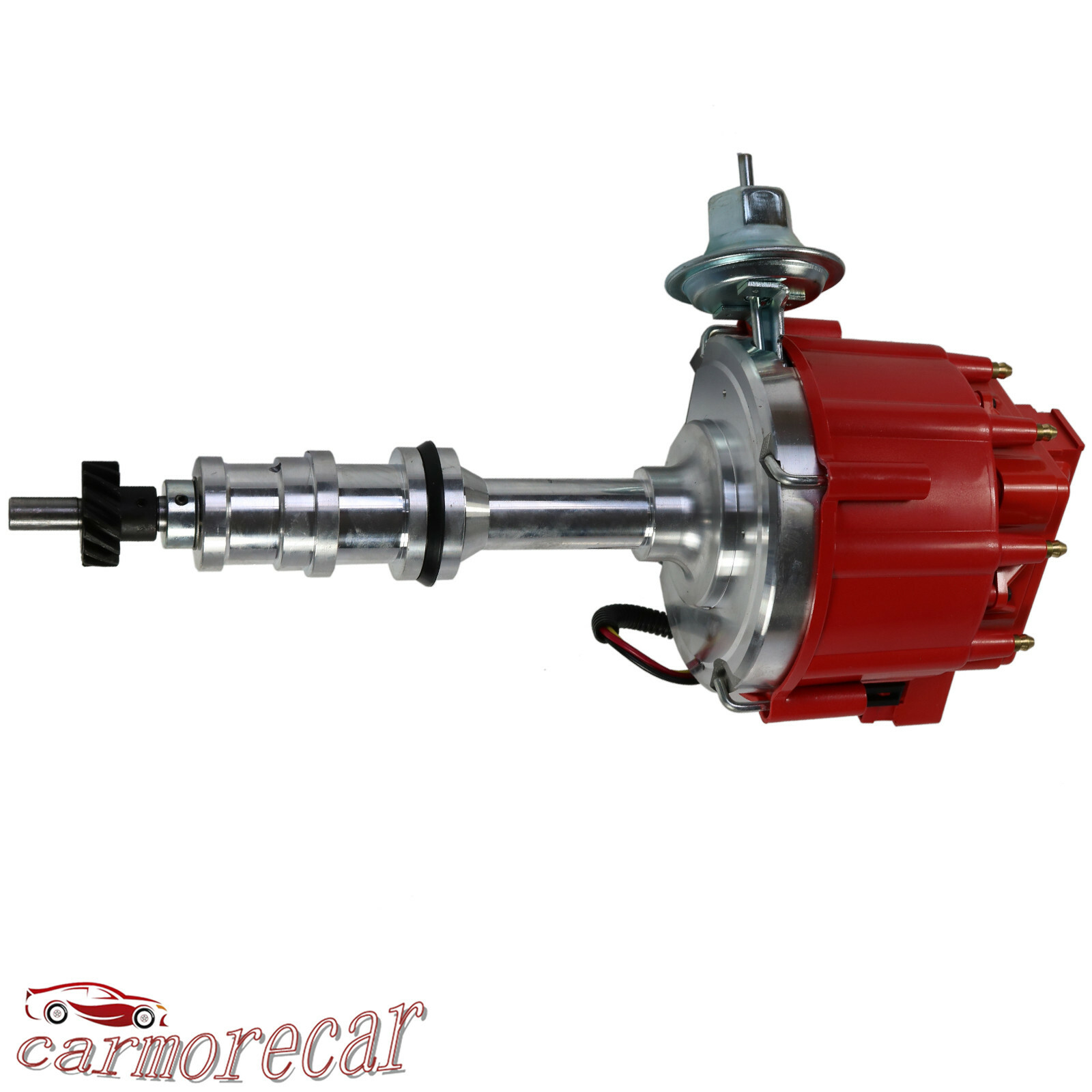 HEI Distributor Red Cap 65 000 Volt For Ford "FE" 352 360 390 427 428 ...
