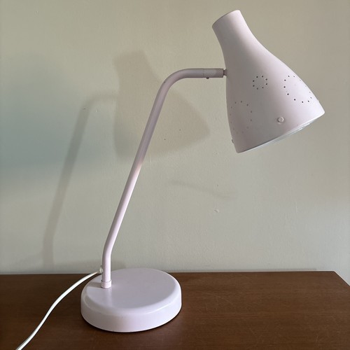 Ikea Snoig Lamp Pale Pink Table Desk Bedroom Lamp Discontinued On Off ...