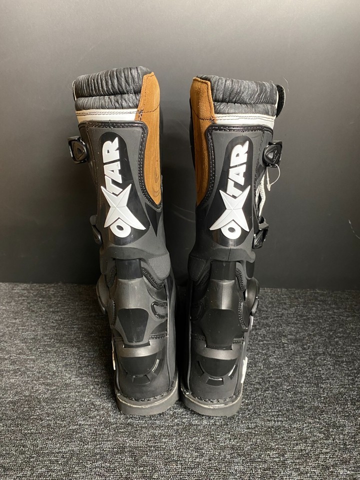 Oxtar TCX Black Motorcycle Boots - UK 13 / EU 48 | eBay UK