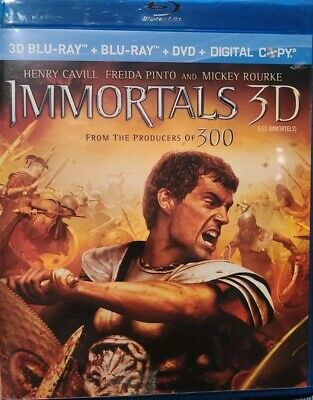 IMMORTALS 3D (3D BLU-RAY+2D BLU-RAY+DVD+DIGITAL COMBO) (BLU-RAY) (BILI ...