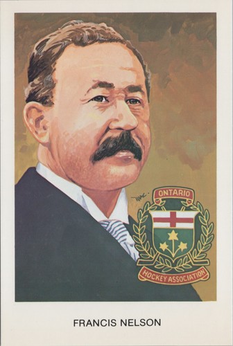 MR ALE Postcard 1983 Hockey Hall of Fame Series Francis Nelson UNP B115 ...