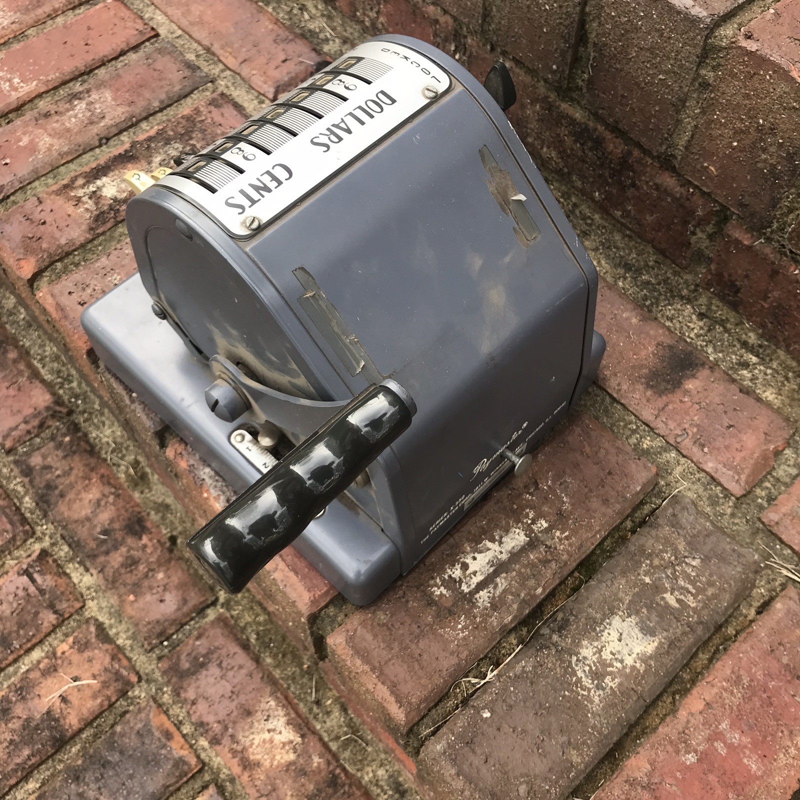 Paymaster Series X-550 Manual Check Writer Stamping NO COVER Or KEY As ...