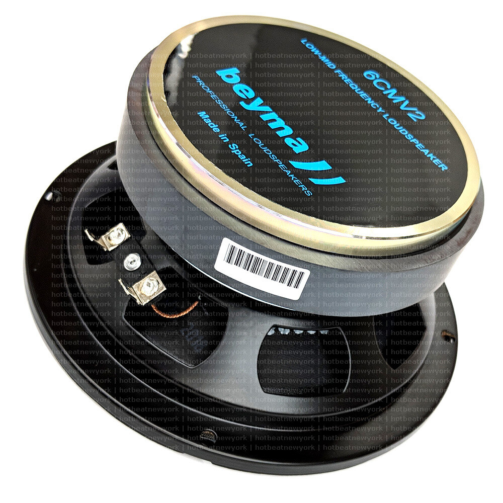 Beyma 6CMV2 6.5" Midrange Midbass Car Speaker 220 Watt RMS 8 ohm, PAIR ...