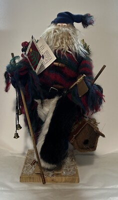 VTG International Christmas Decoration 18” Mountain Man Santa 1995 ...