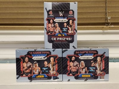 2024 PANINI PRIZM WWE WRESTLING 6 PACK BLASTER BOXES SEALED (3 BOXES ...