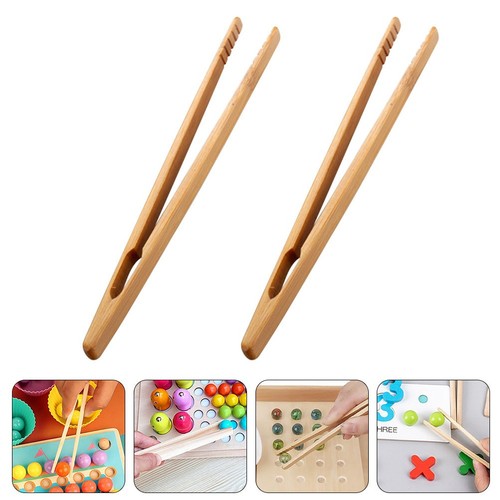 2 Pcs Clip Teaching Aids Child Toddler Tweezer Motor Skills Toy Kids ...