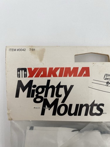 Part # 3042 Yakima Mighty Mounts 3V Brand New | eBay