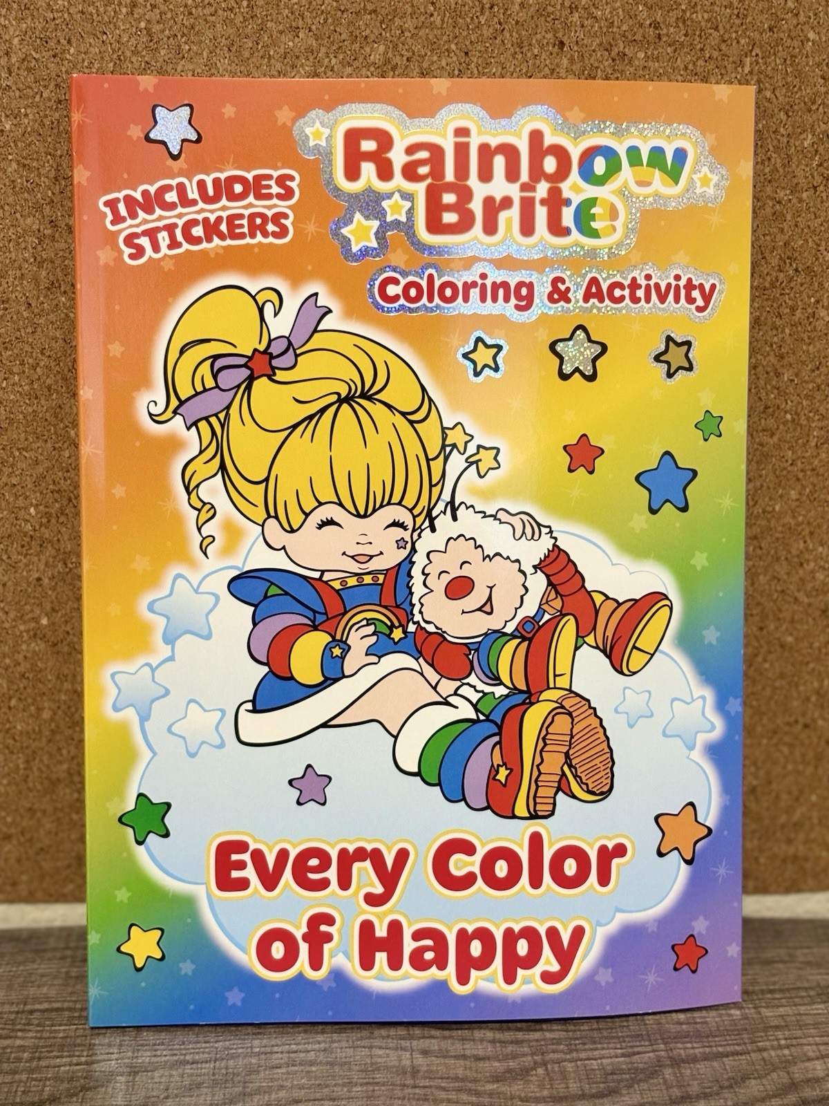 Rainbow Brite Coloring & Activity Book With STICKERS! | eBay