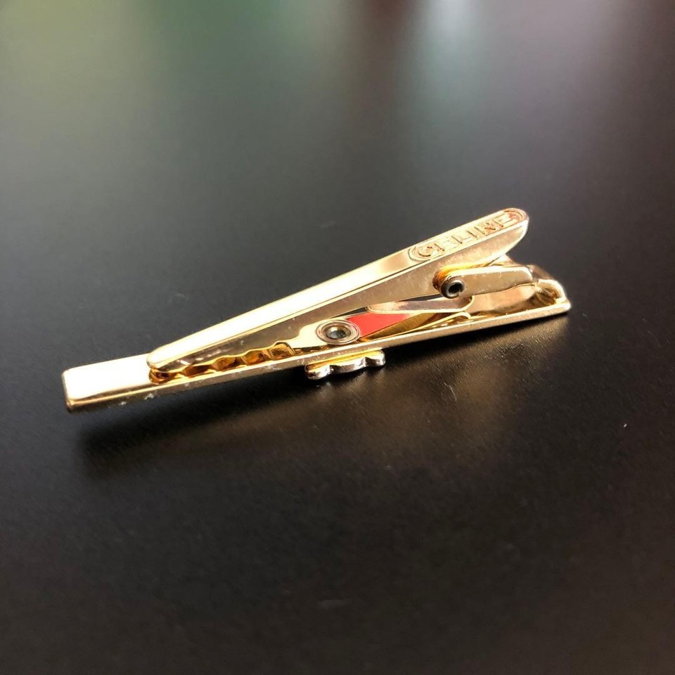 CELINE Celine Tie Clip / Tie Bar gold | eBay