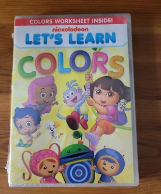 Nickelodeon Let's Learn Colors DVD Blues | Grelly USA