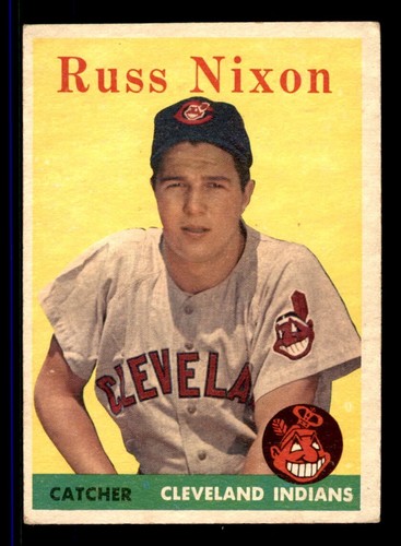 1958 Topps Baseball #133 Russ Nixon VG *e1 | eBay