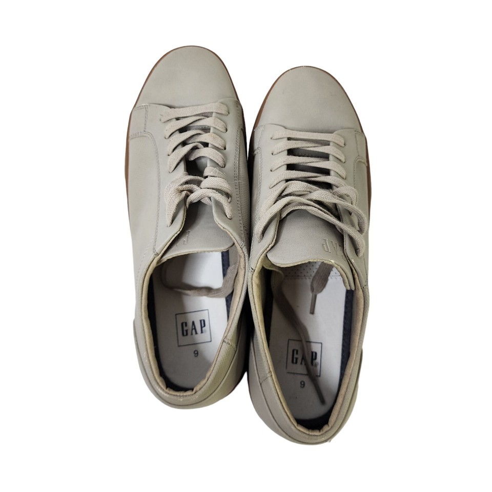 Gap Men's Lace Toe All Around Shoes Sneakers Faux Leather Size 9 Tan ...