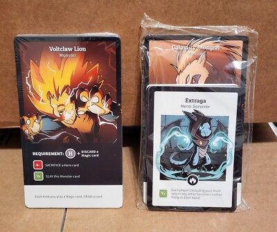 Here to Slay Expansions - Monster & Dragon Sorcerers (Kickstarter ...