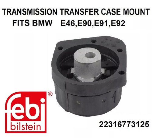 TRANSMISSION TRANSFER CASE MOUNT FITS BMW E46,E90,E91,E92 FEBI OEM | eBay