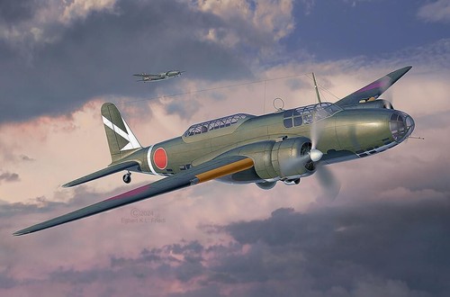 REVELL 03797 1/72 KI-21-lA "Sally", Mitsubishi , ohne Box und Decals ...