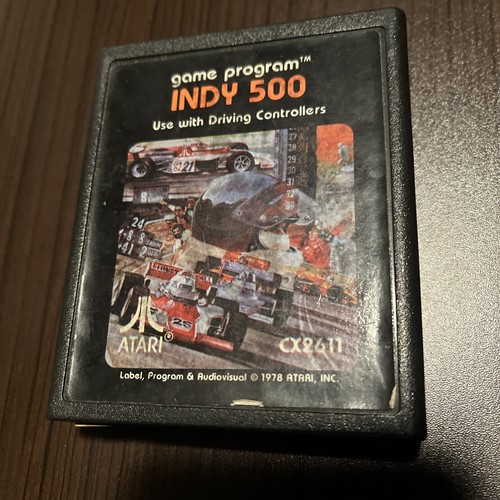 INDY 500 VINTAGE 1978 ATARI 2600 GAME CARTRIDGE Tested | eBay
