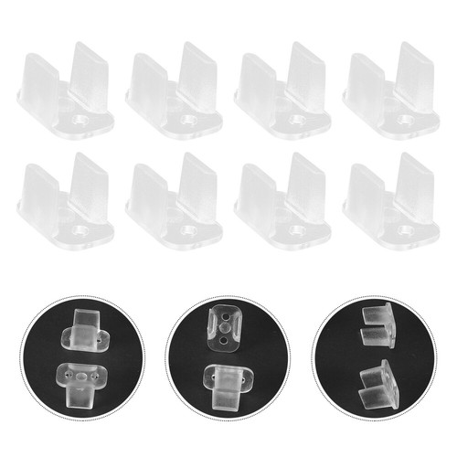 100 Pcs Clips Led Lights Install Fittings Clips Neon Light Strip Light ...