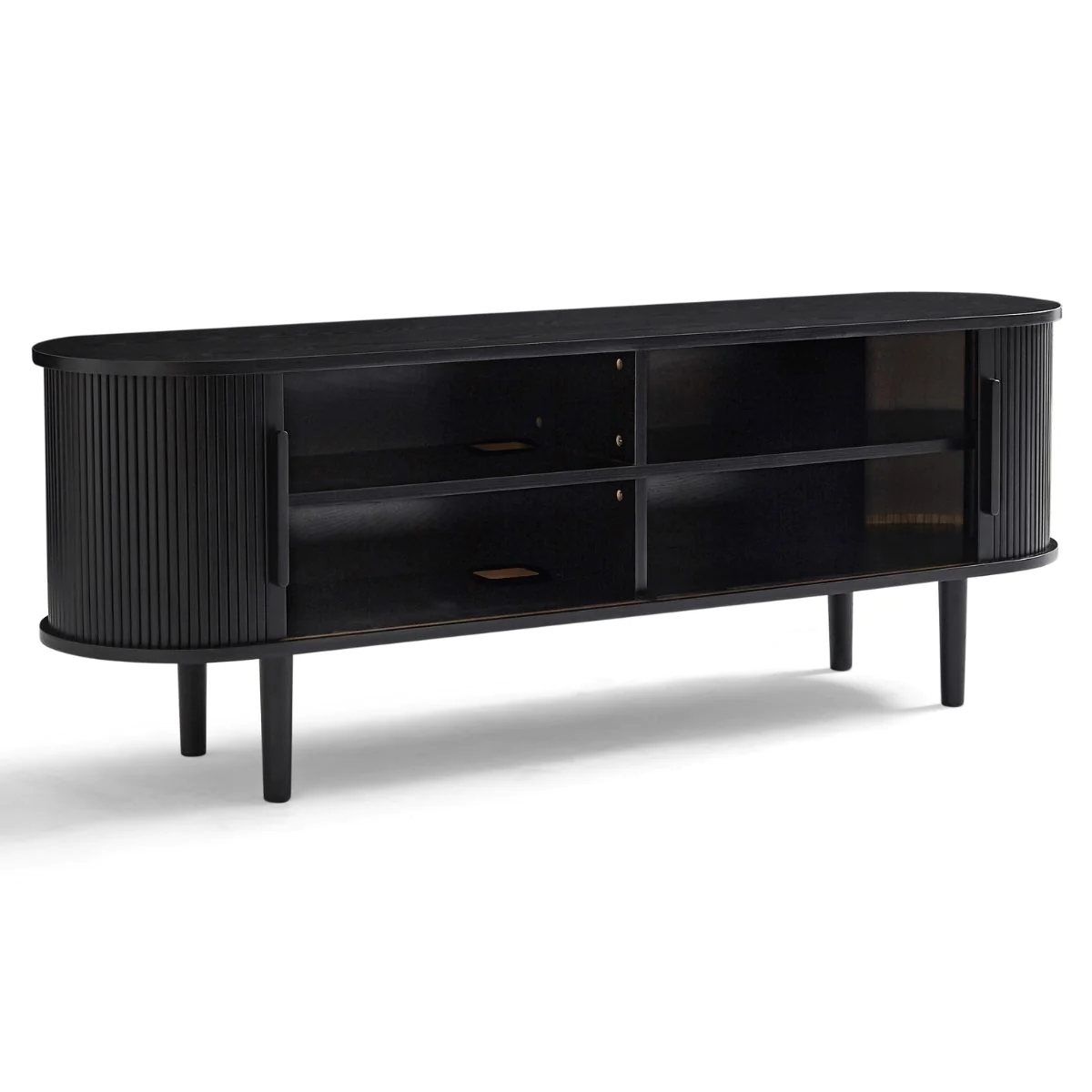 Kate Black Column TV Stand 160cm | eBay
