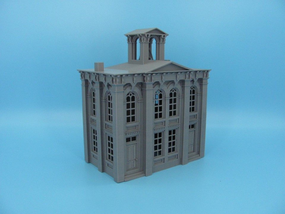 Train Station - Lincoln Gettysburg - HO Scale 1:87 - City Hall - Bell ...