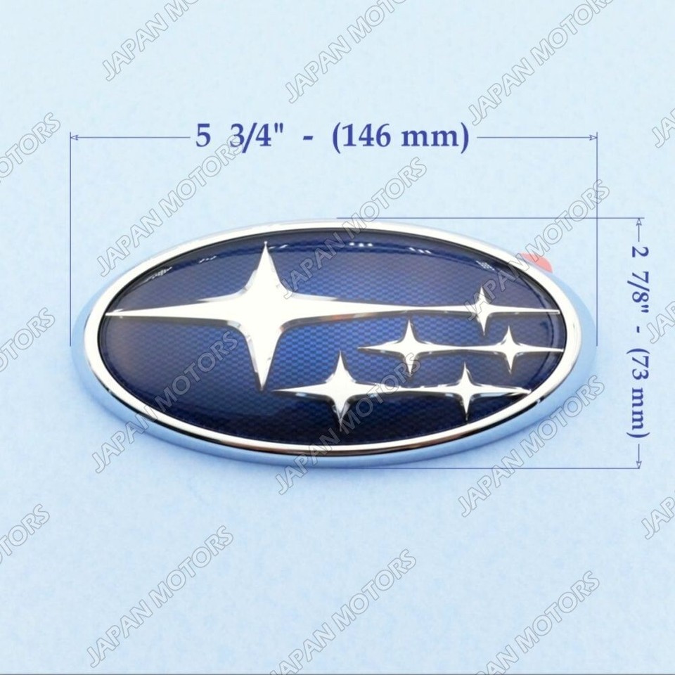 GENUINE Subaru Front Grille Emblem 2006-2014 Impreza Legacy WRX STi ...