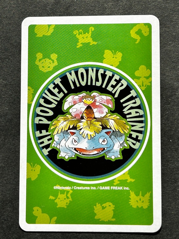 Samuel Oak Venusaur Pokemon Card Playing Card TCG Green Japanese ...