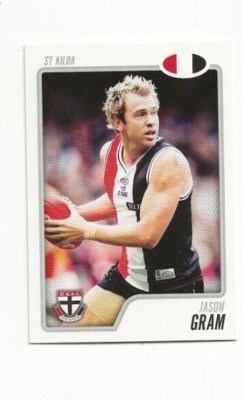 2009 AFL SELECT HERALD SUN ST KILDA JASON GRAM # 150 COMMON CARD | eBay ...